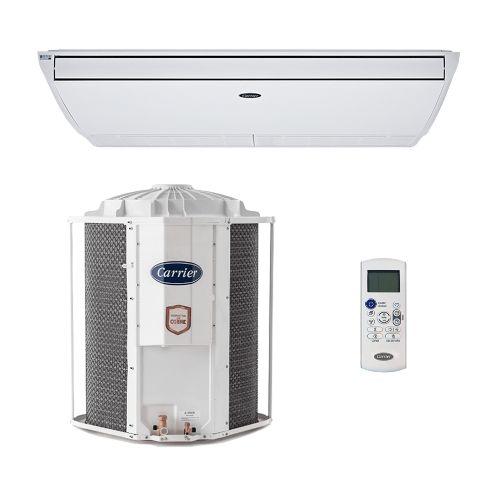 Ar Condicionado Split Teto Fixo Carrier 57.000 Btus Frio Trifásico 220v - Clima Rio