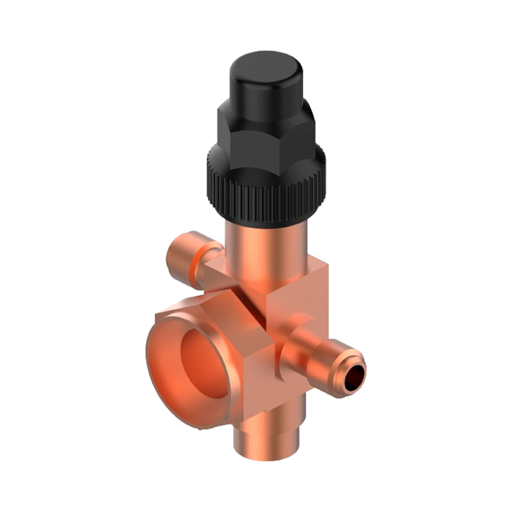 Válvula De Serviço Rotalock V06 1" x 1/2" Polegadas Danfoss 6804501V06 ...