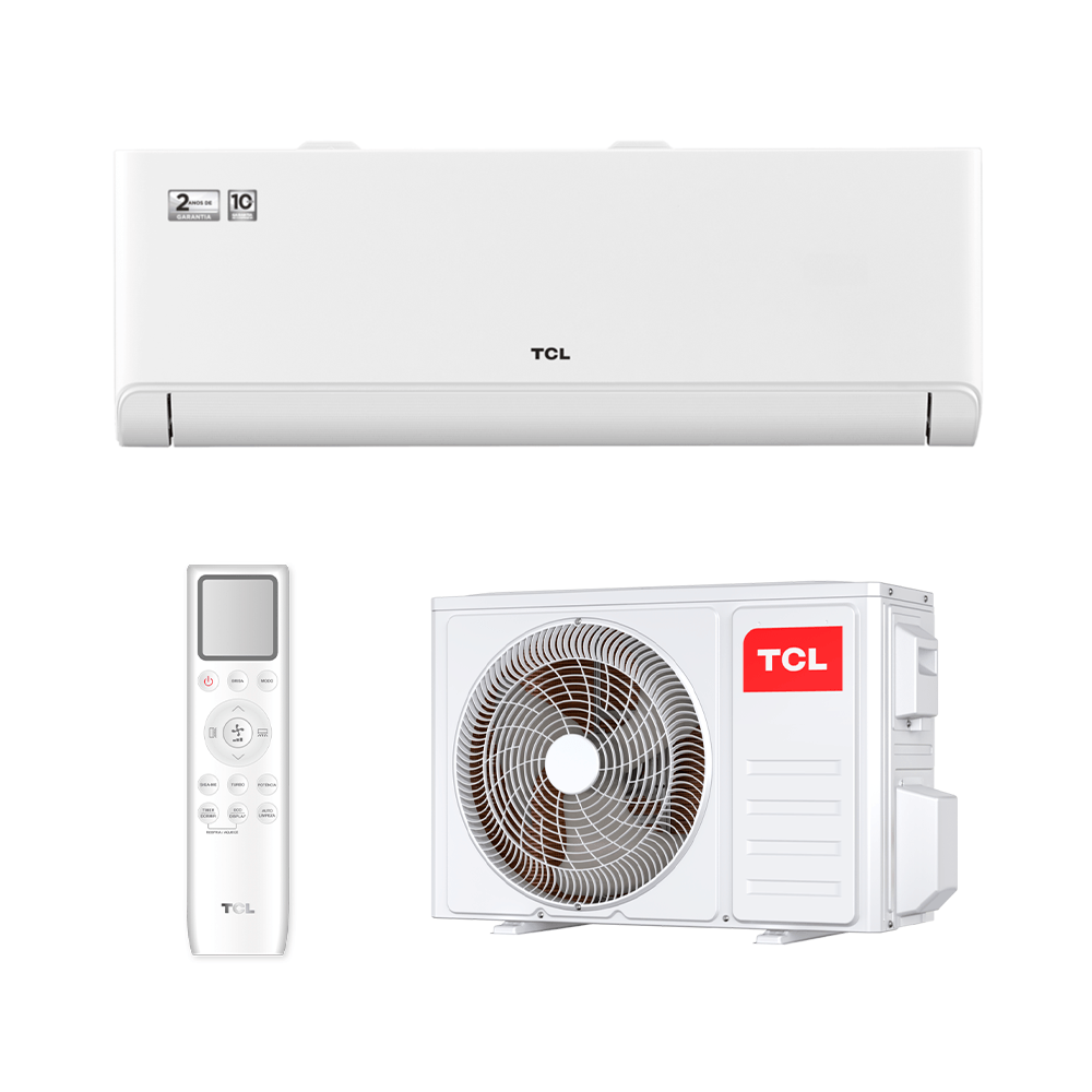 Ar Condicionado Split Hi Wall TCL T-Pro 2.0 Inverter 9.000 Btus Quente e Frio 220v R-32 - Clima Rio